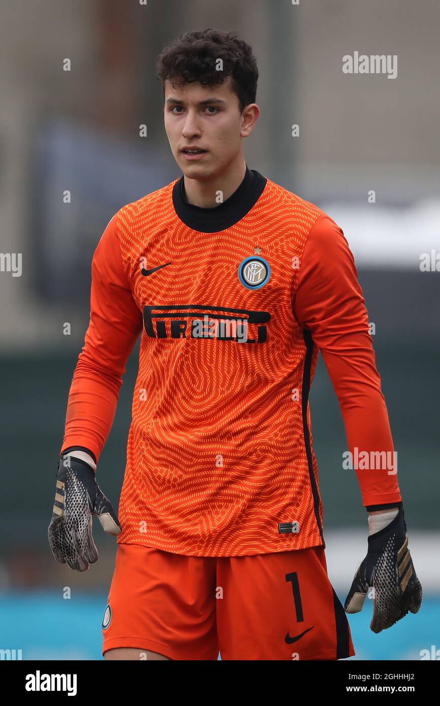 William Rovida of Internazionale looks on during the Primavera 1 match ...