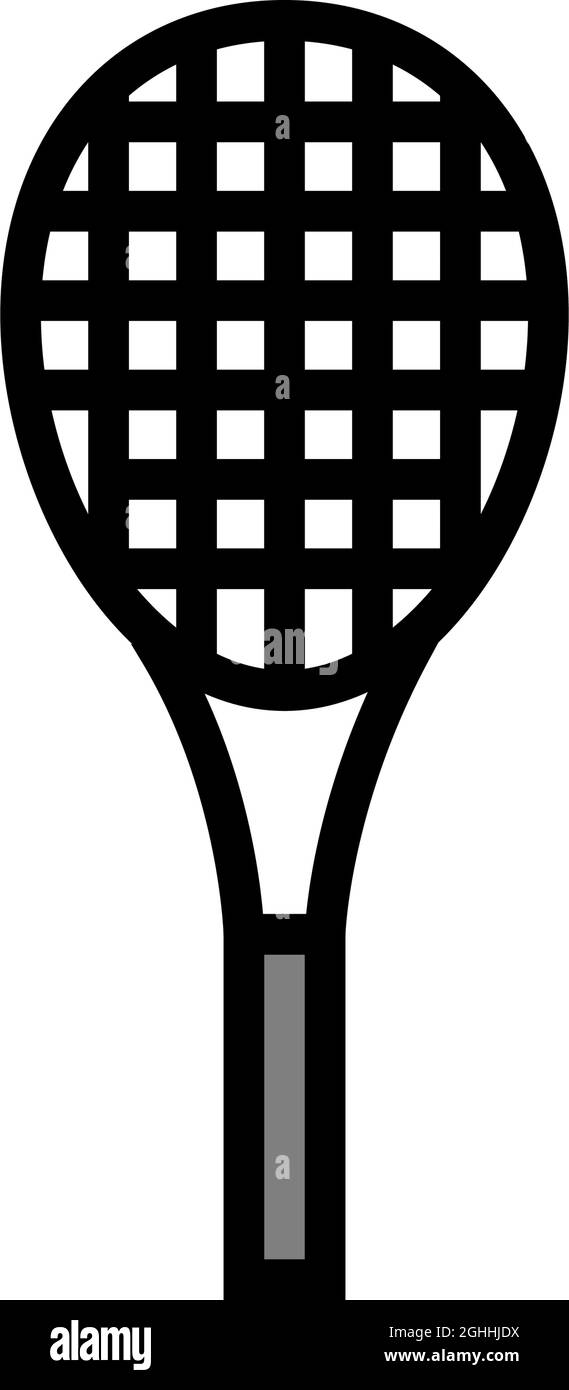 racquet tennis color icon vector illustration Stock Vector Image & Art ...