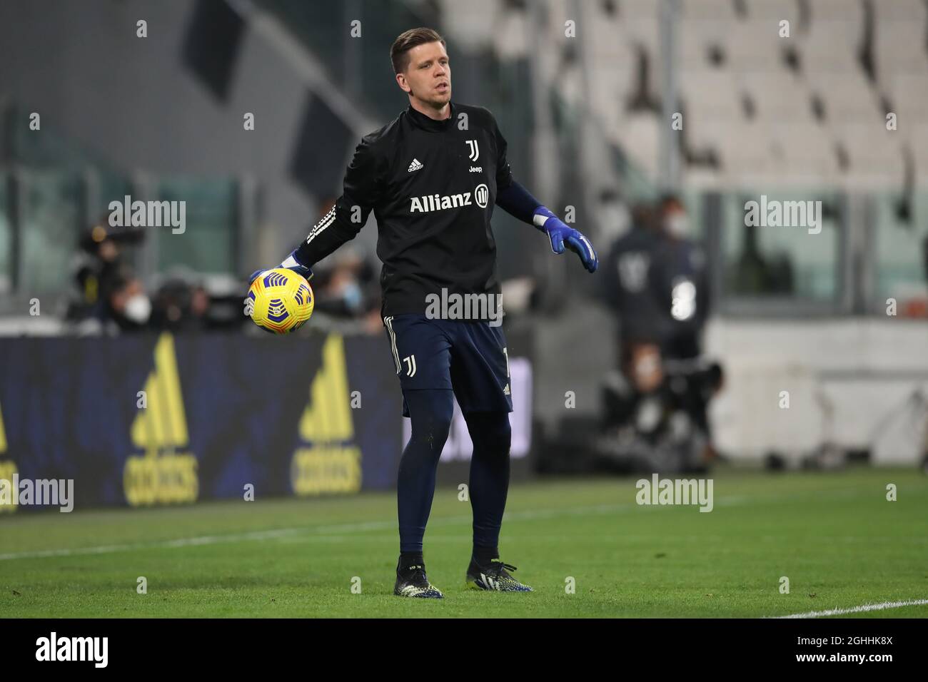 Wojciech Szczesny of Juventus during the warm up prior to the Serie A ...