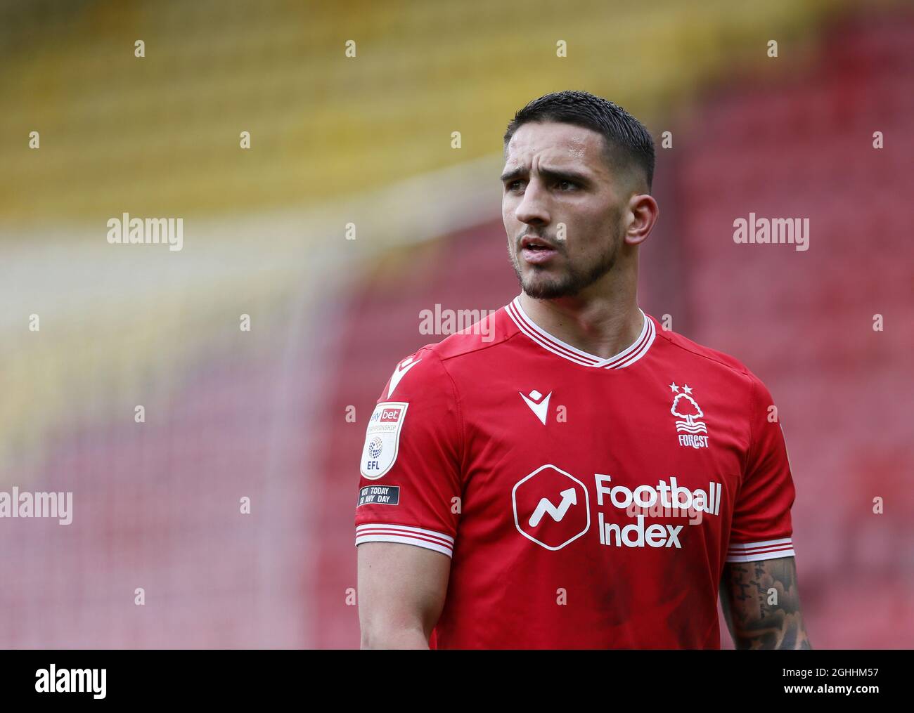 Nottingham ForestÕs Anthony Knockaert during the Sky Bet Championship ...
