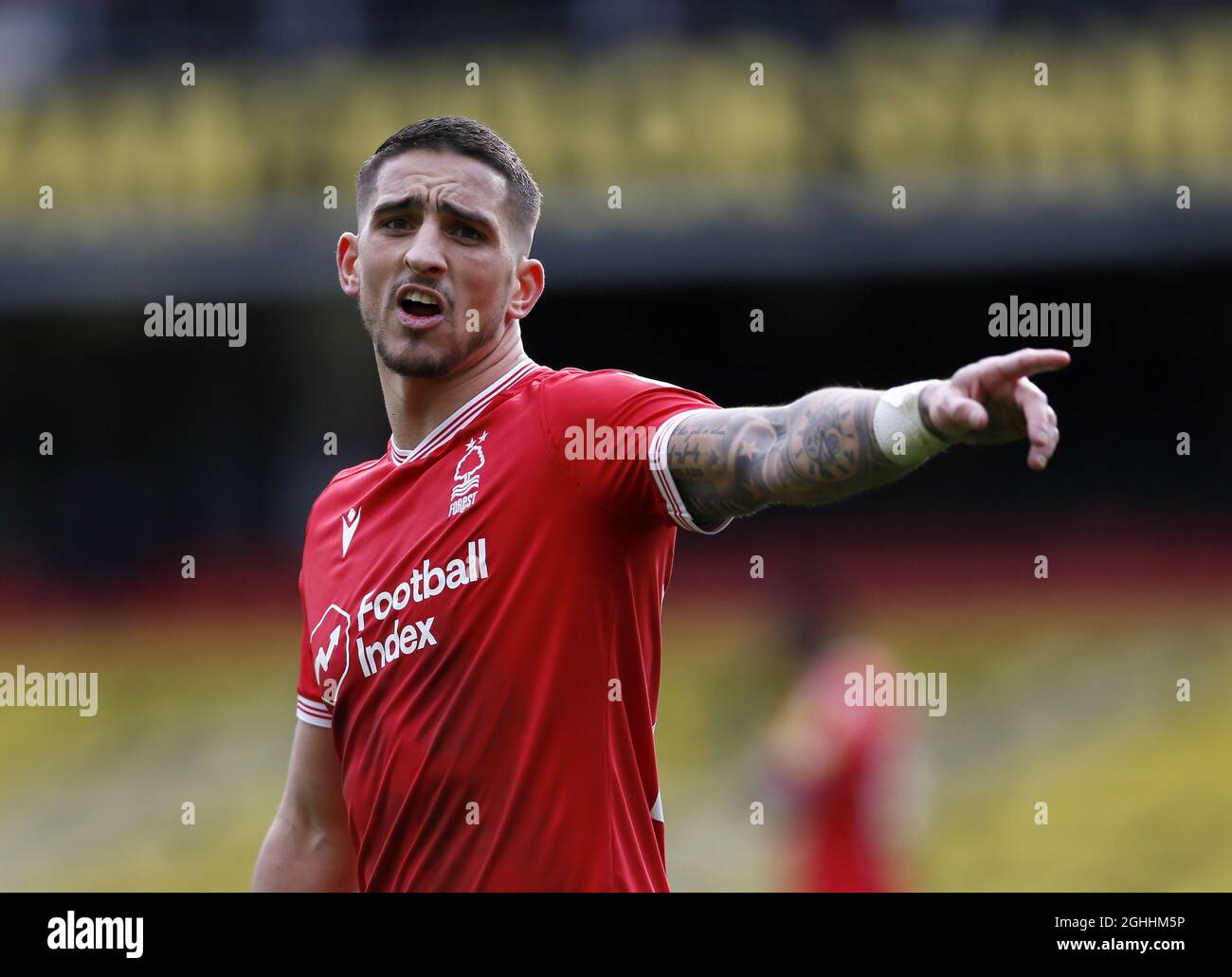 Nottingham ForestÕs Anthony Knockaert during the Sky Bet Championship ...