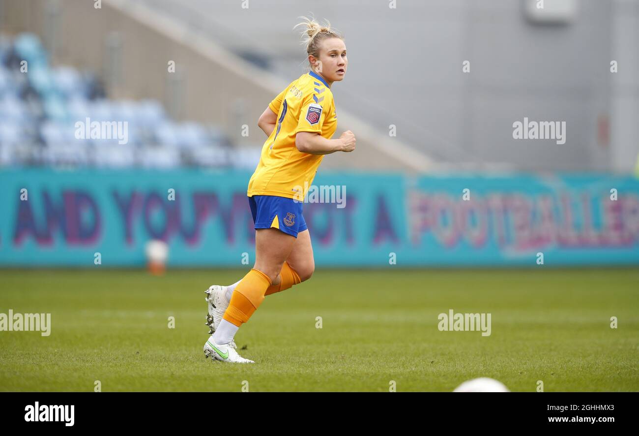 Izzy Christiansen of Everton Women during the The FA Womenâ€™s Super ...