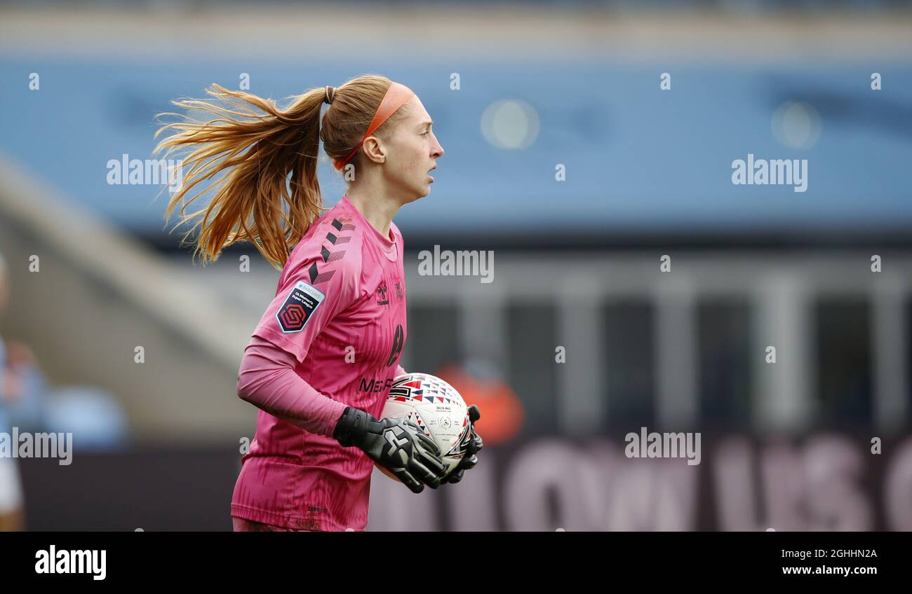Sandy MacIver of Everton Women during the The FA Womenâ€™s Super League ...