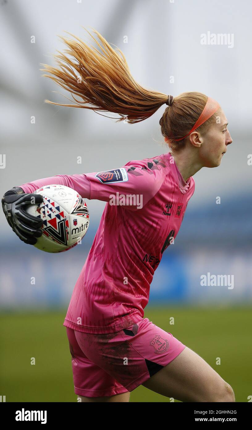 Sandy MacIver of Everton Women during the The FA Womenâ€™s Super League ...