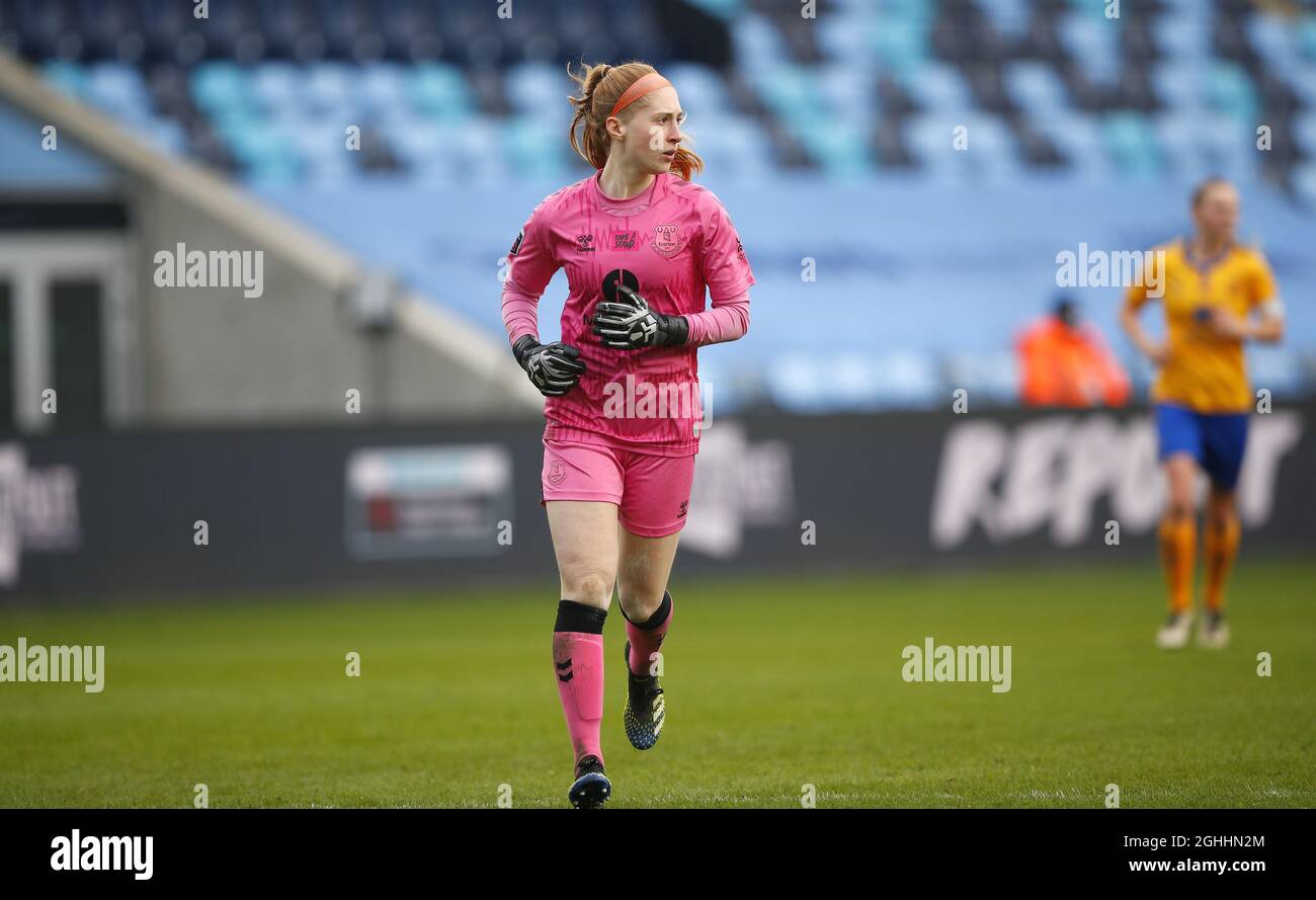 Sandy MacIver of Everton Women during the The FA Womenâ€™s Super League ...