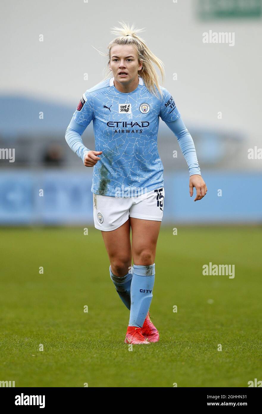 Lauren Hemp of Manchester City Women during the The FA Womenâ€™s Super ...