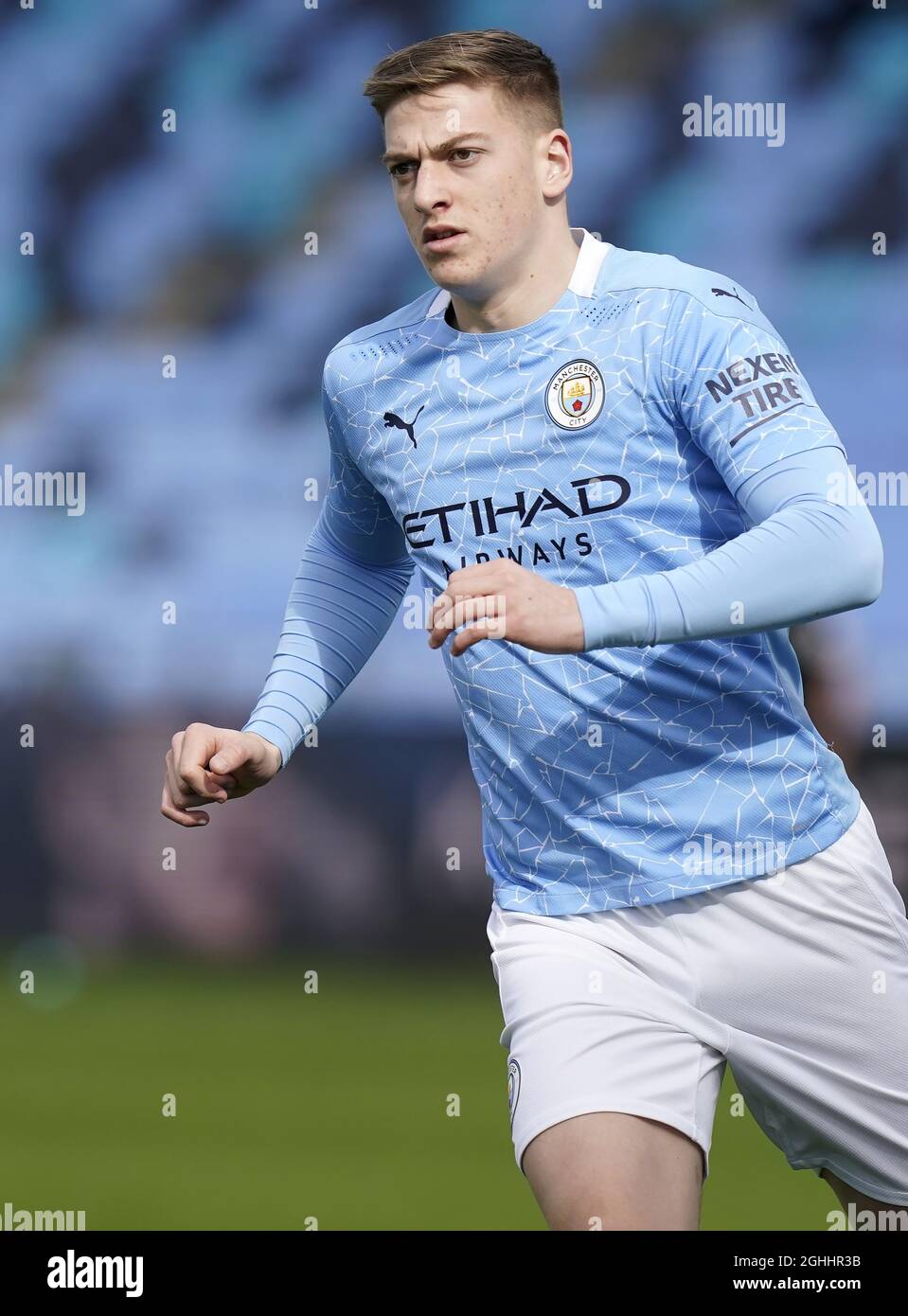 Liam Delap of Manchester City during the Professional Development ...