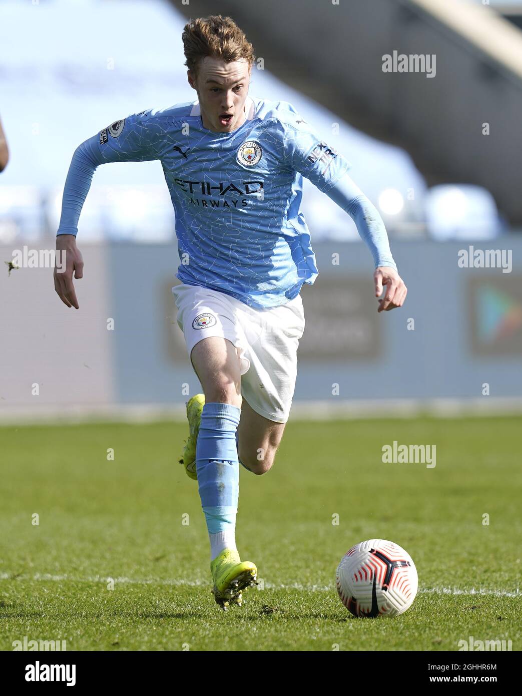 Cole Palmer of Manchester City during the Professional Development ...