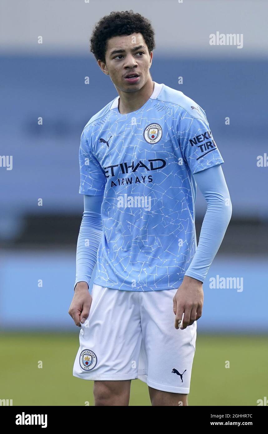 Sam Edozie of Manchester City during the Professional Development ...