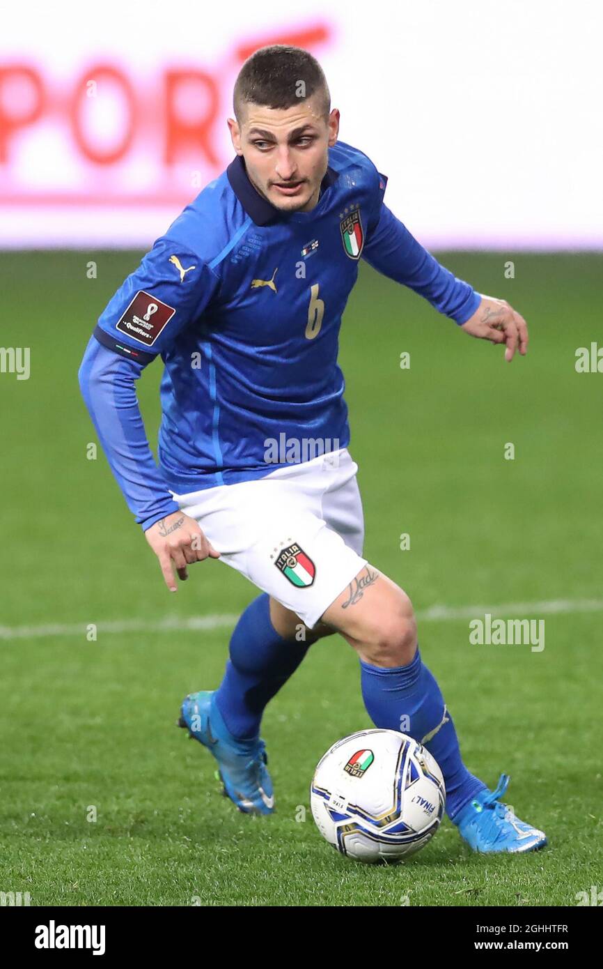 Marco Verratti of Italy during the Fifa World Cup qualifiers match at ...