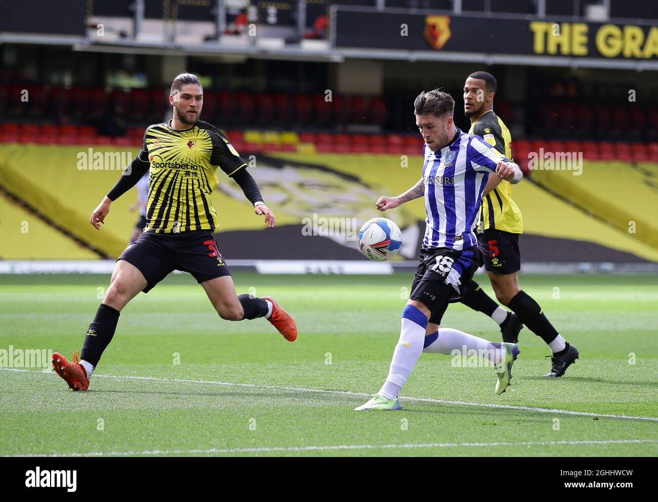 Josh Windass of Sheffield Wednesday during the Sky Bet Championship ...