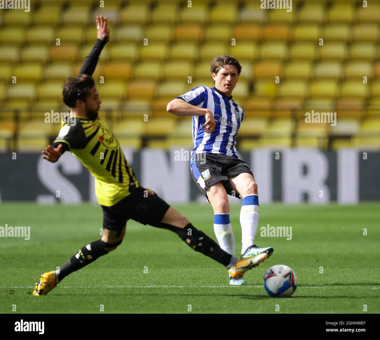 Adam Reach of Sheffield Wednesday during the Sky Bet Championship match ...