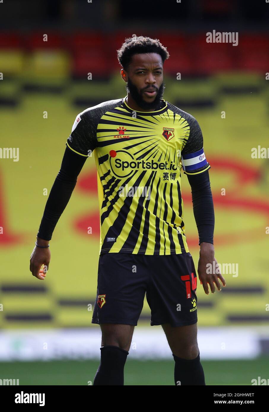 Nathaniel Chalobah of Watford during the Sky Bet Championship match at ...