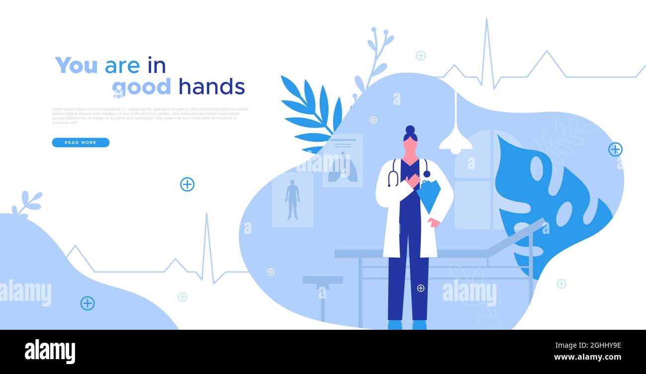 Cartoon doctor woman stethoscope medical hi-res stock photography and ...