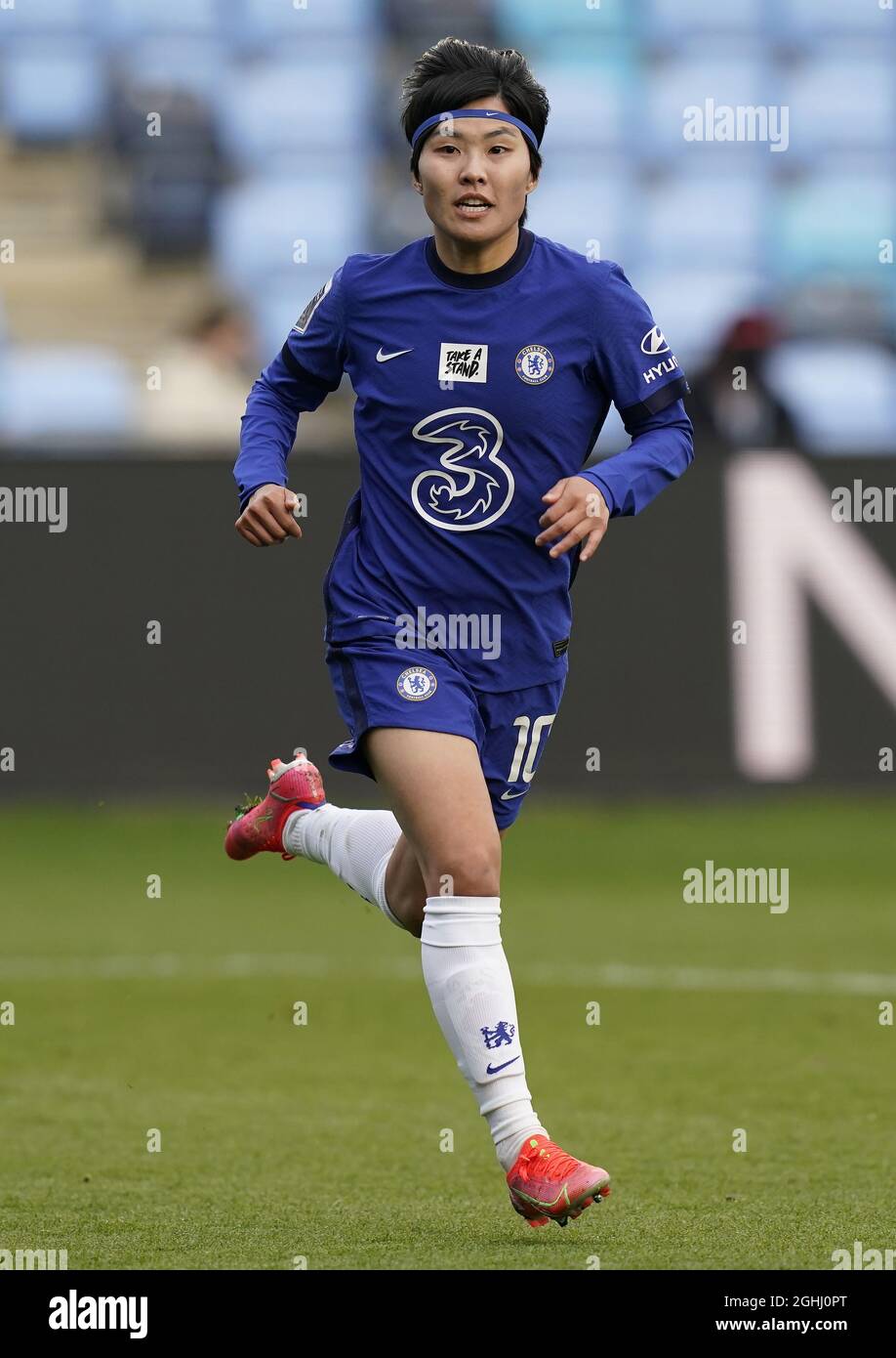 Manchester, England, 21st April 2021. Ji So-Yun of Chelsea during the ...