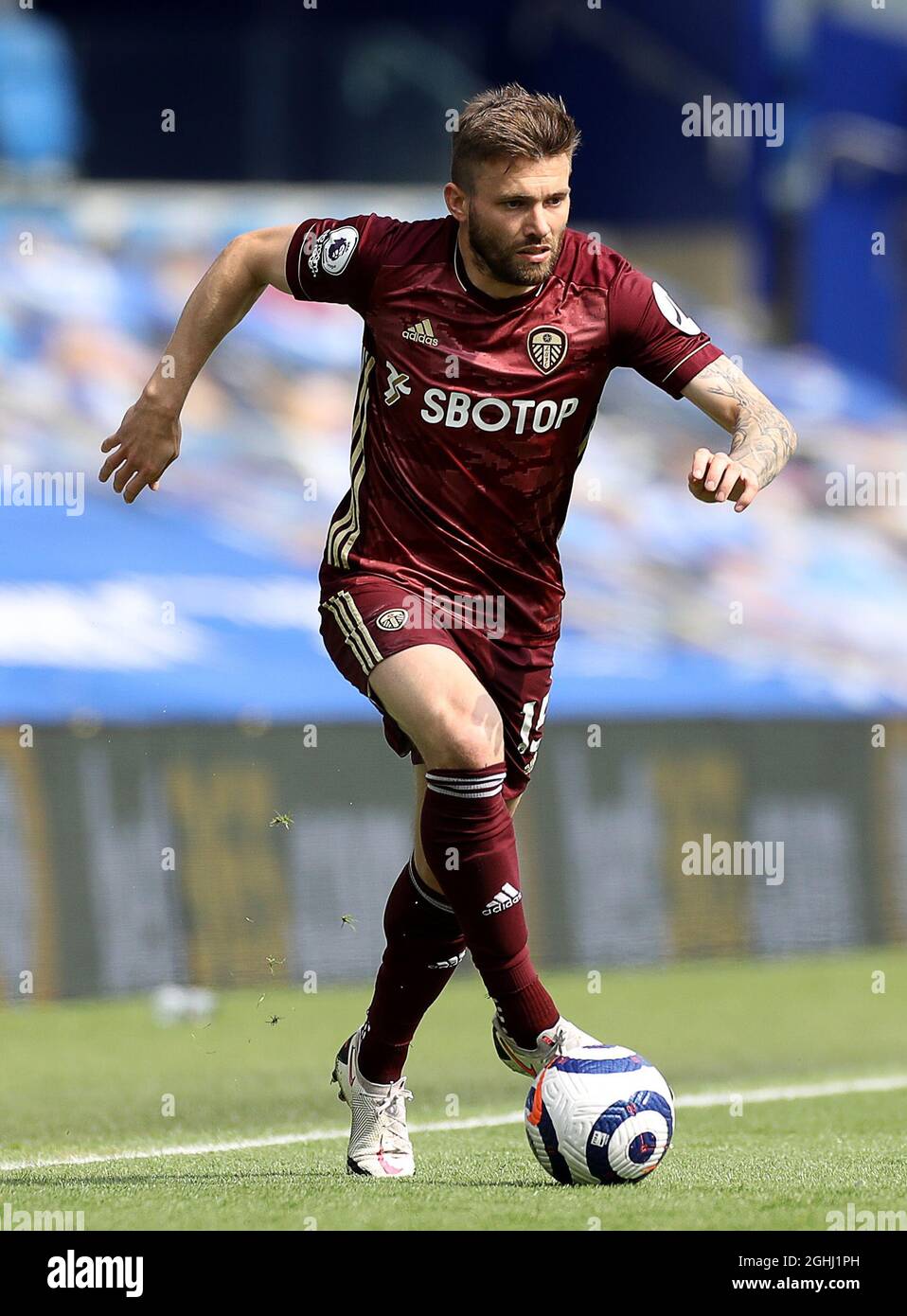 Brighton and Hove, England, 1st May 2021. Stuart Dallas of Leeds United ...