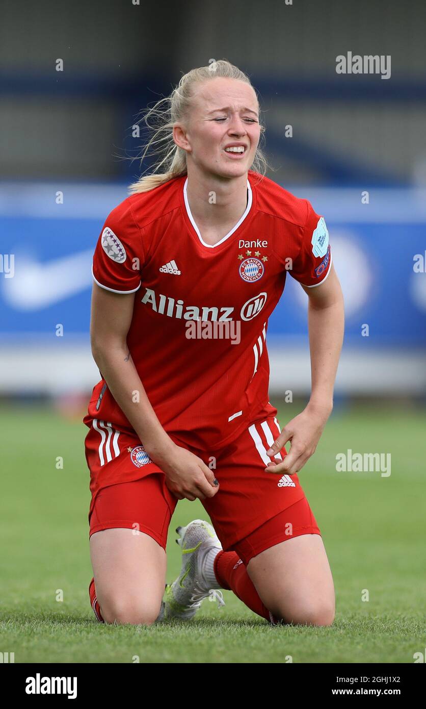 Kington Upon Thames, England, 2nd May 2021.Lea Schuller of Bayern ...