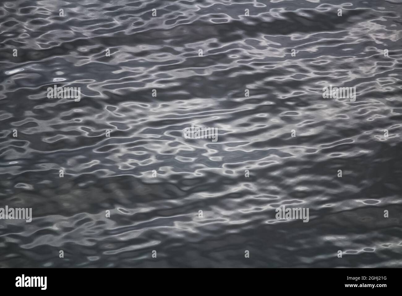 An abstract background of grey water ripples Stock Photo - Alamy