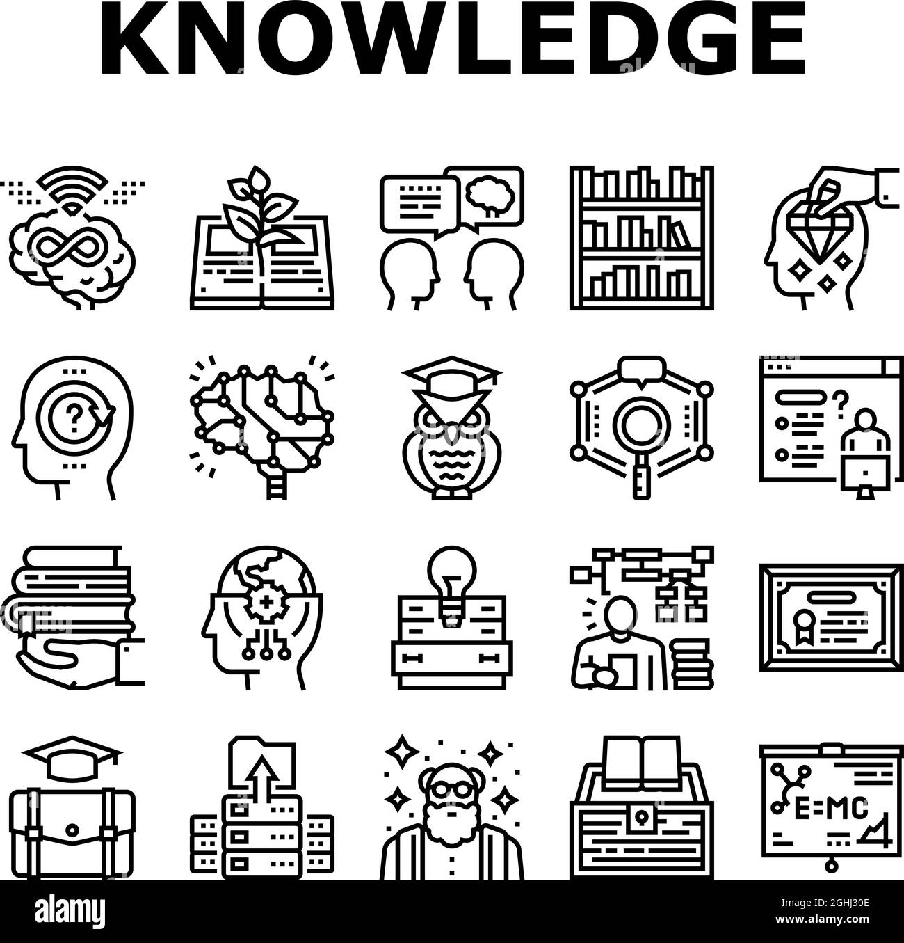 Mind reading computer Stock Vector Images - Alamy