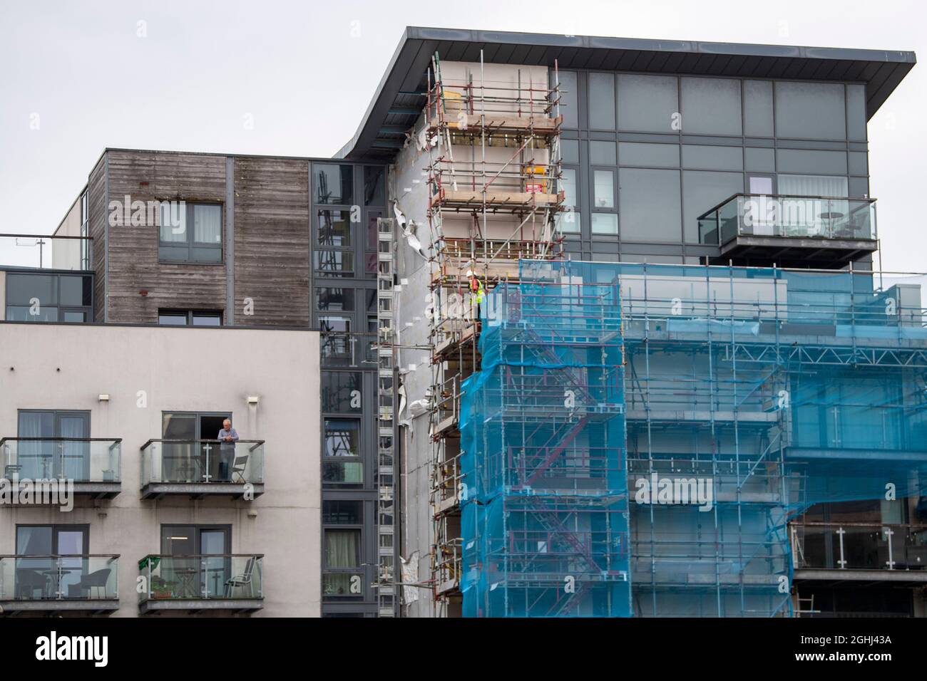 Cladding removed hi-res stock photography and images - Alamy