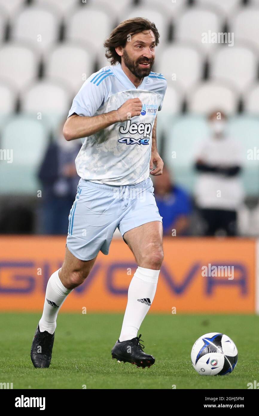 Turin, Italy, 25th May 2021. Andrea Pirlo Head coach of Juventus during ...