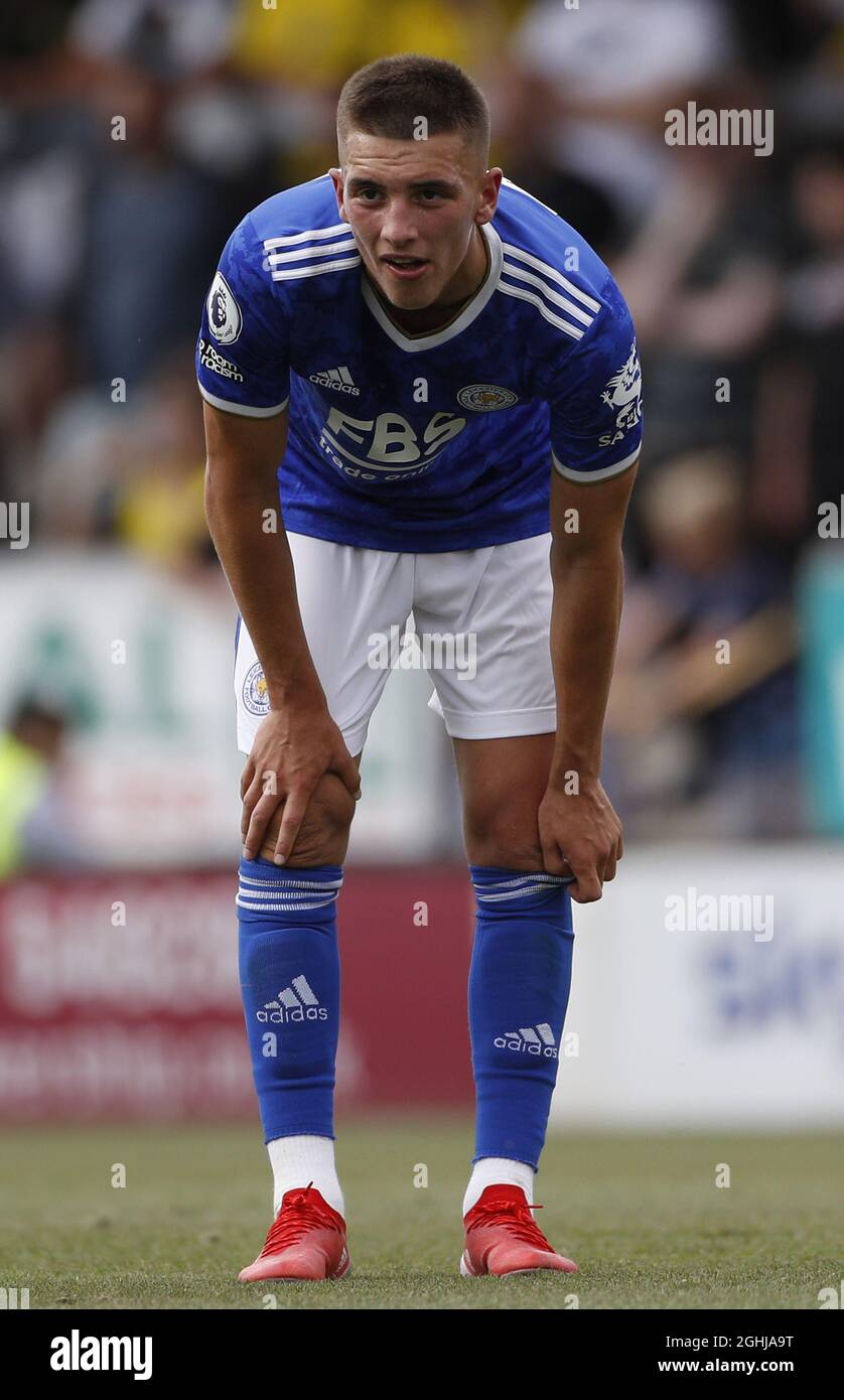 Burton upon Trent, England, 24th July 2021. Luke Thomas of Leicester ...