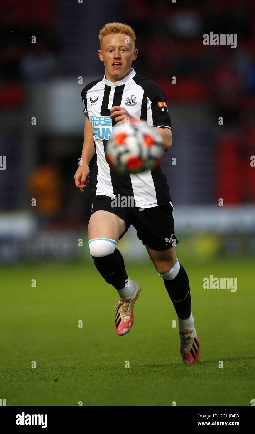 Doncaster, England, 23rd July 2021. Matty Longstaff of Newcastle United ...