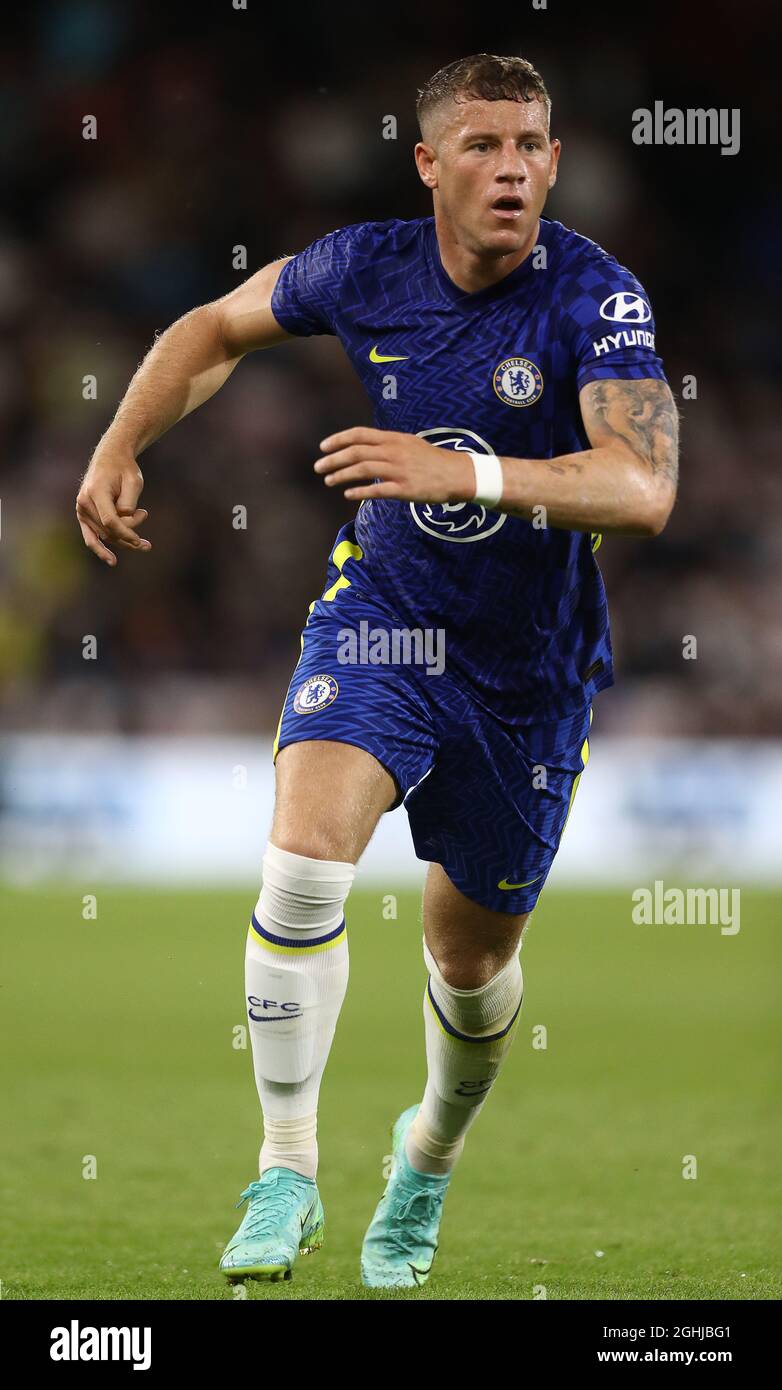 Bournemouth, England, 27th July 2021. Ross Barkley of Chelsea during ...