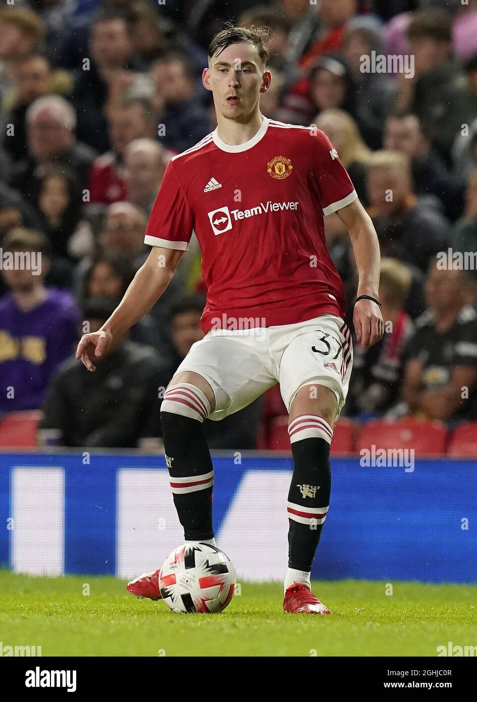 Manchester, England, 28th July 2021. James Garner of Manchester United ...