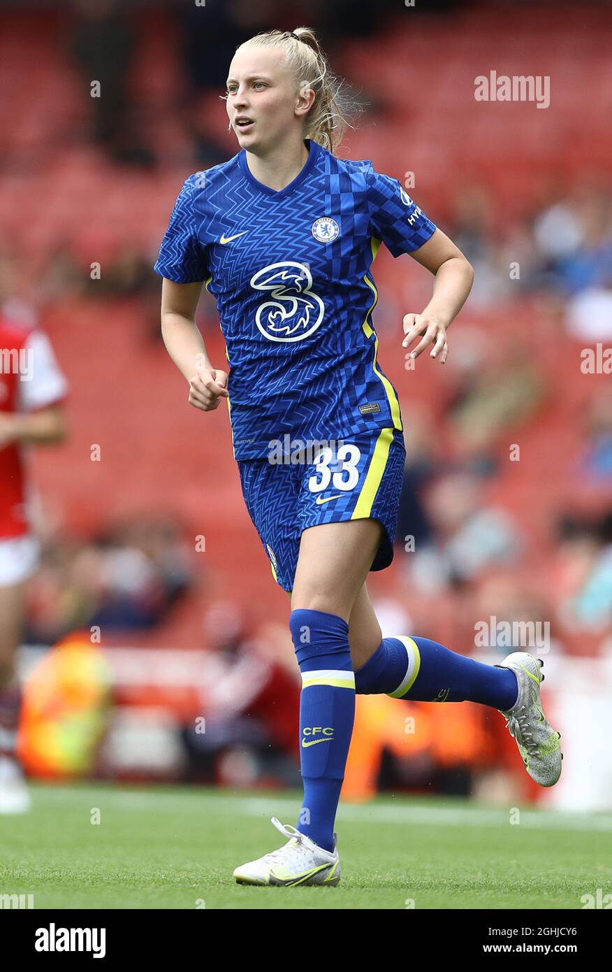 London, England, 1st August 2021. Aggie Beever-Jones of Chelsea during ...
