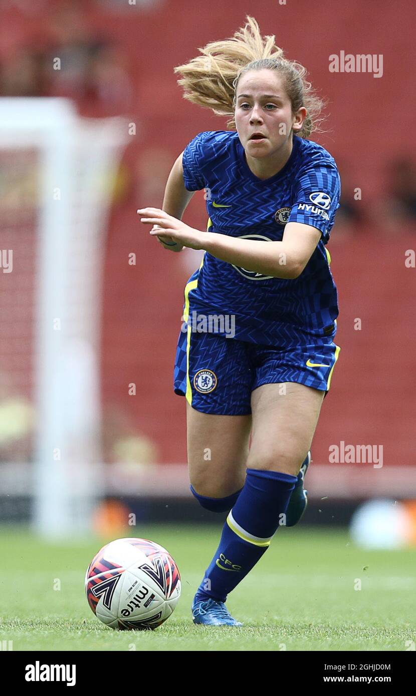 London, England, 1st August 2021. Shauna Guyatt of Chelsea during the ...