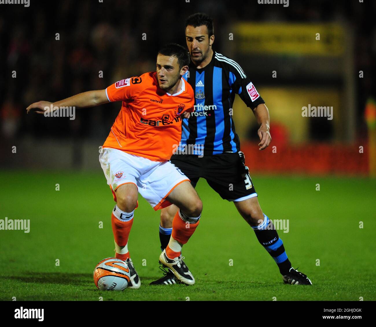 Coca cola championship match bloomfield road hi-res stock photography ...