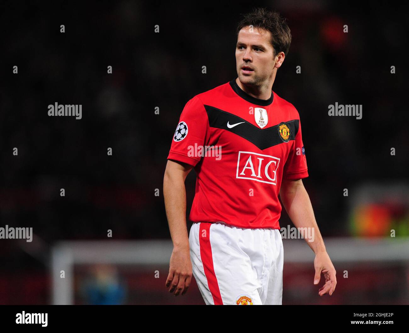 Michael owen manchester united hi-res stock photography and images - Alamy