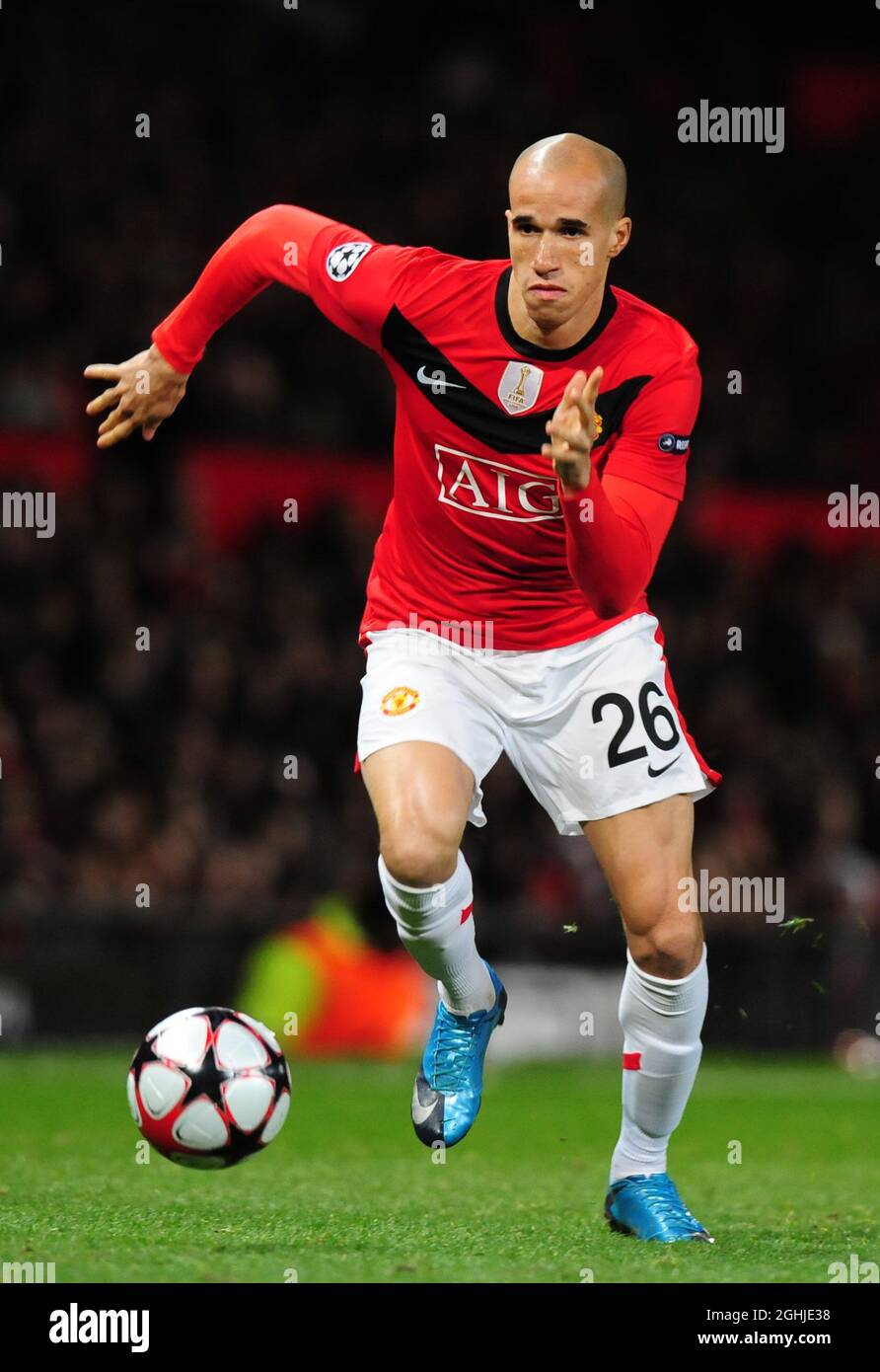 Old trafford gabriel obertan hi-res stock photography and images - Alamy