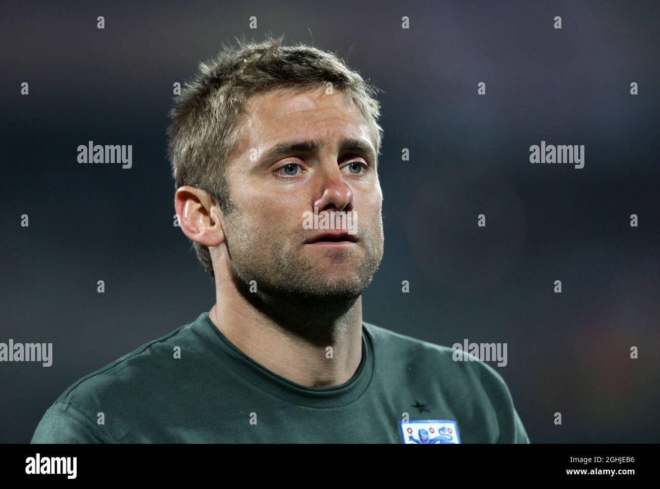 England's Robert Green looks dejected during the FIFA World Cup 2010 ...