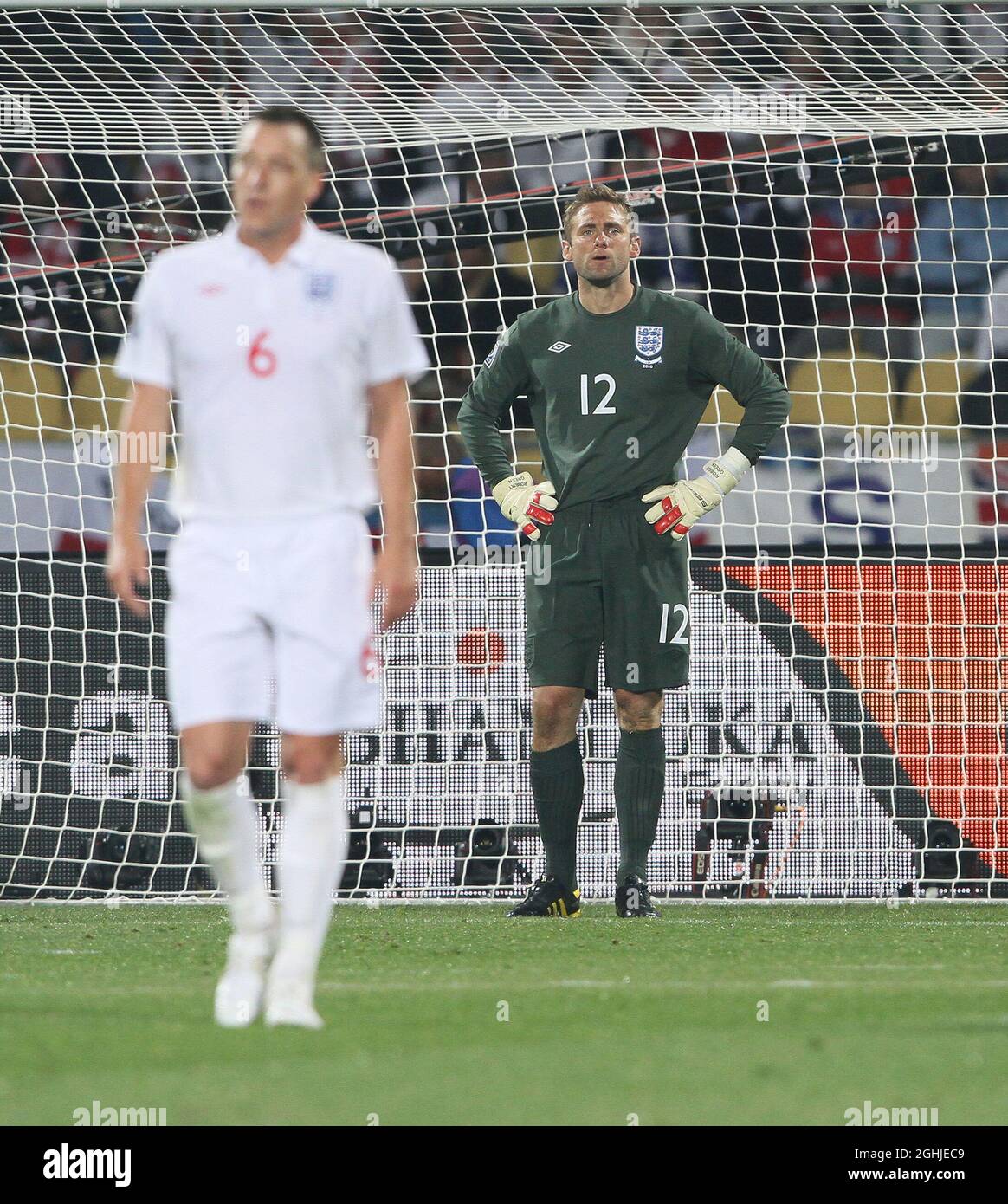 England goalkeeper robert green hi-res stock photography and images - Alamy