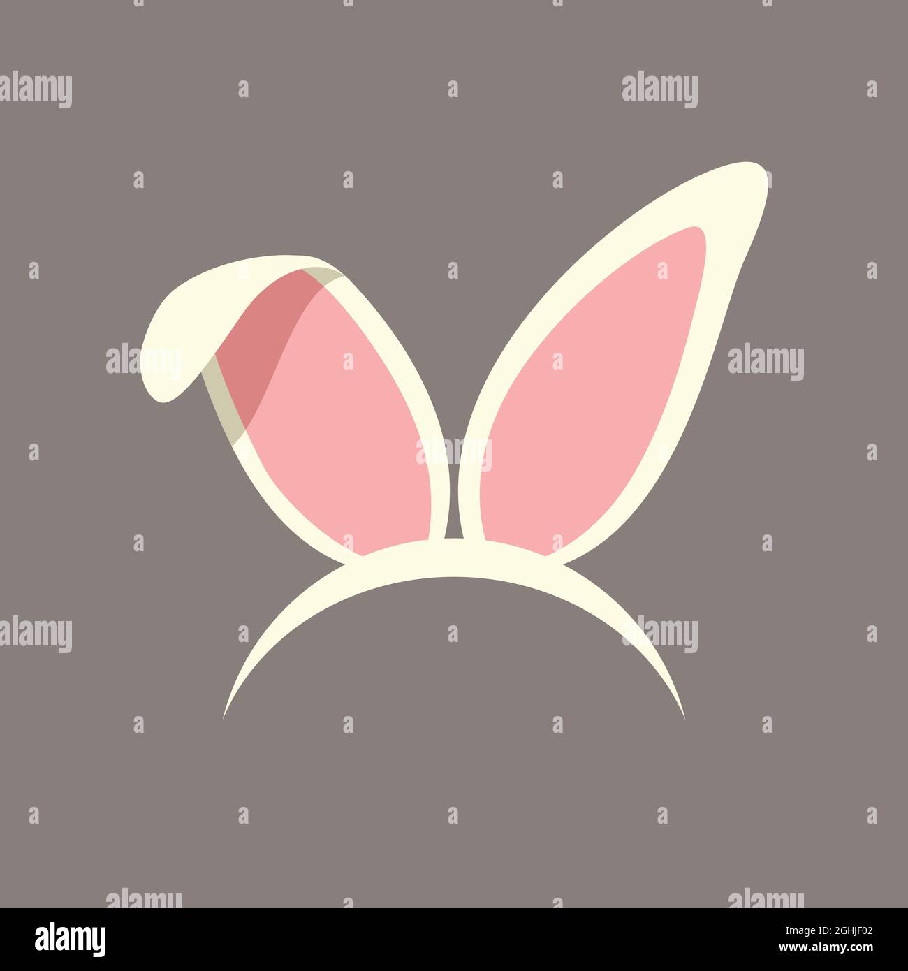 Ears flat to its back Stock Vector Images - Alamy