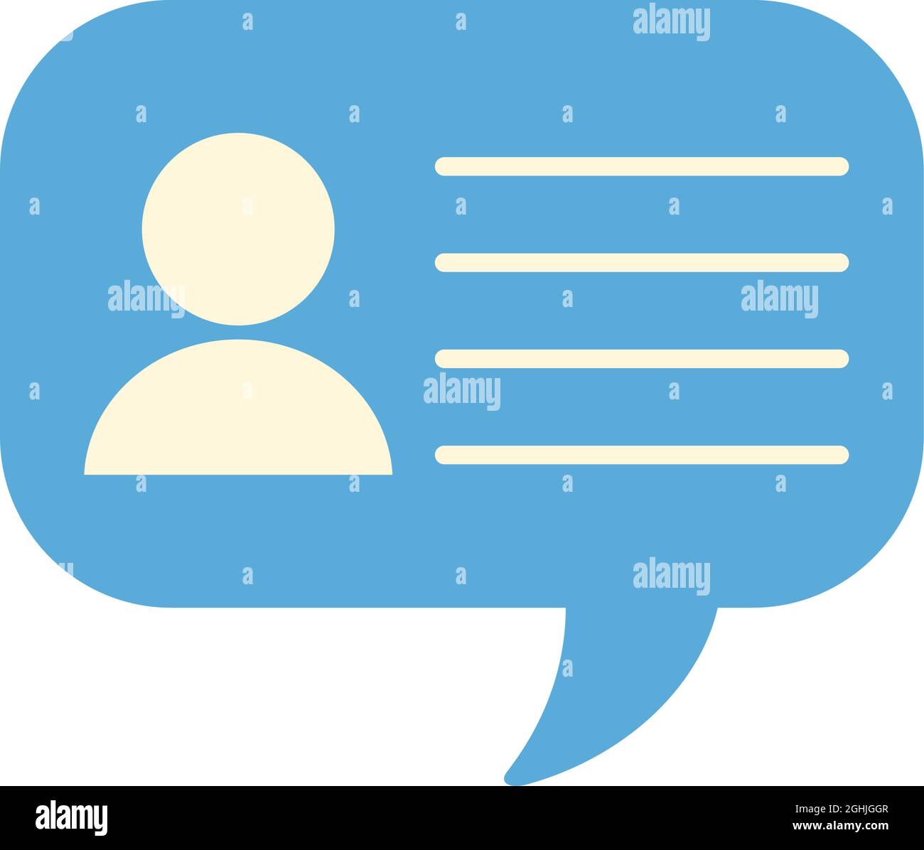 chat message bubble Stock Vector Image & Art - Alamy