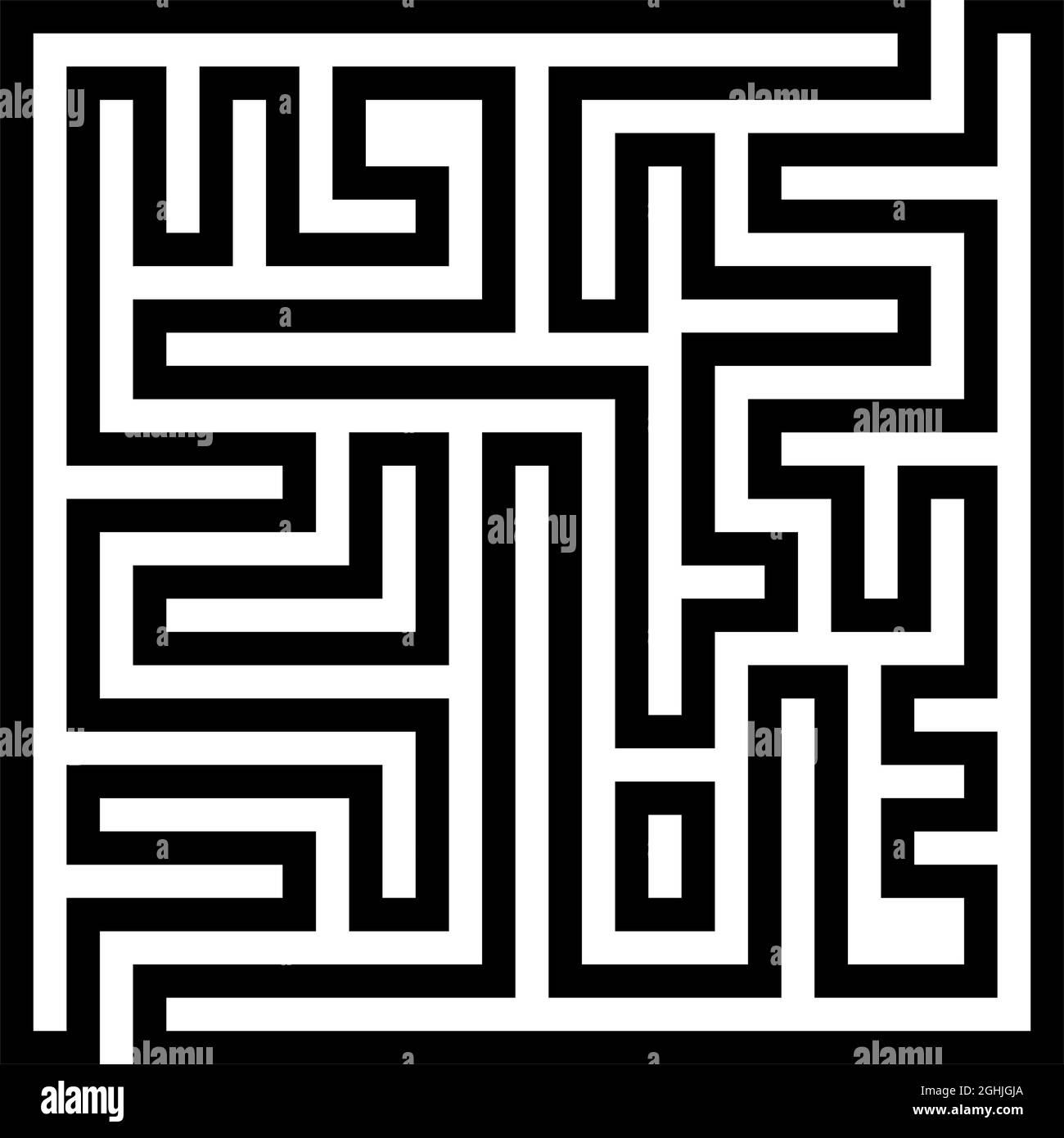 maze labyrinth ancient greece line icon vector illustration Stock ...