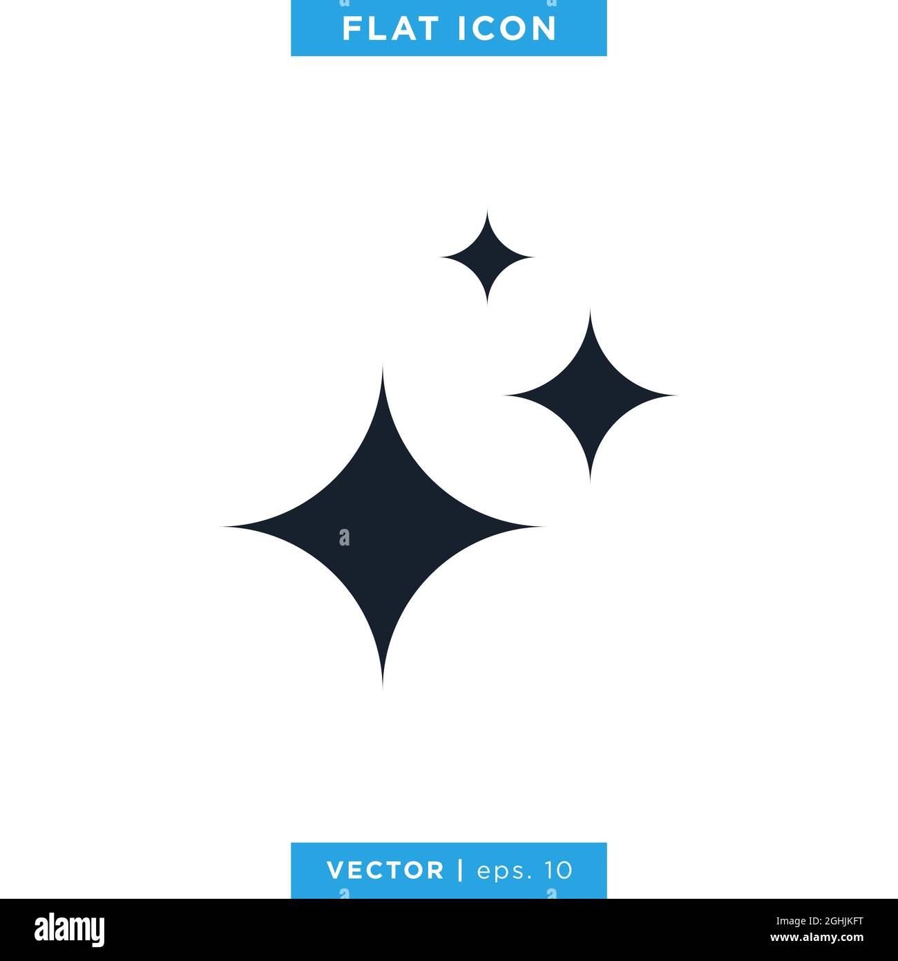 Sparkle Icon Vector Stock Illustration Design Template. Vector eps 10 ...