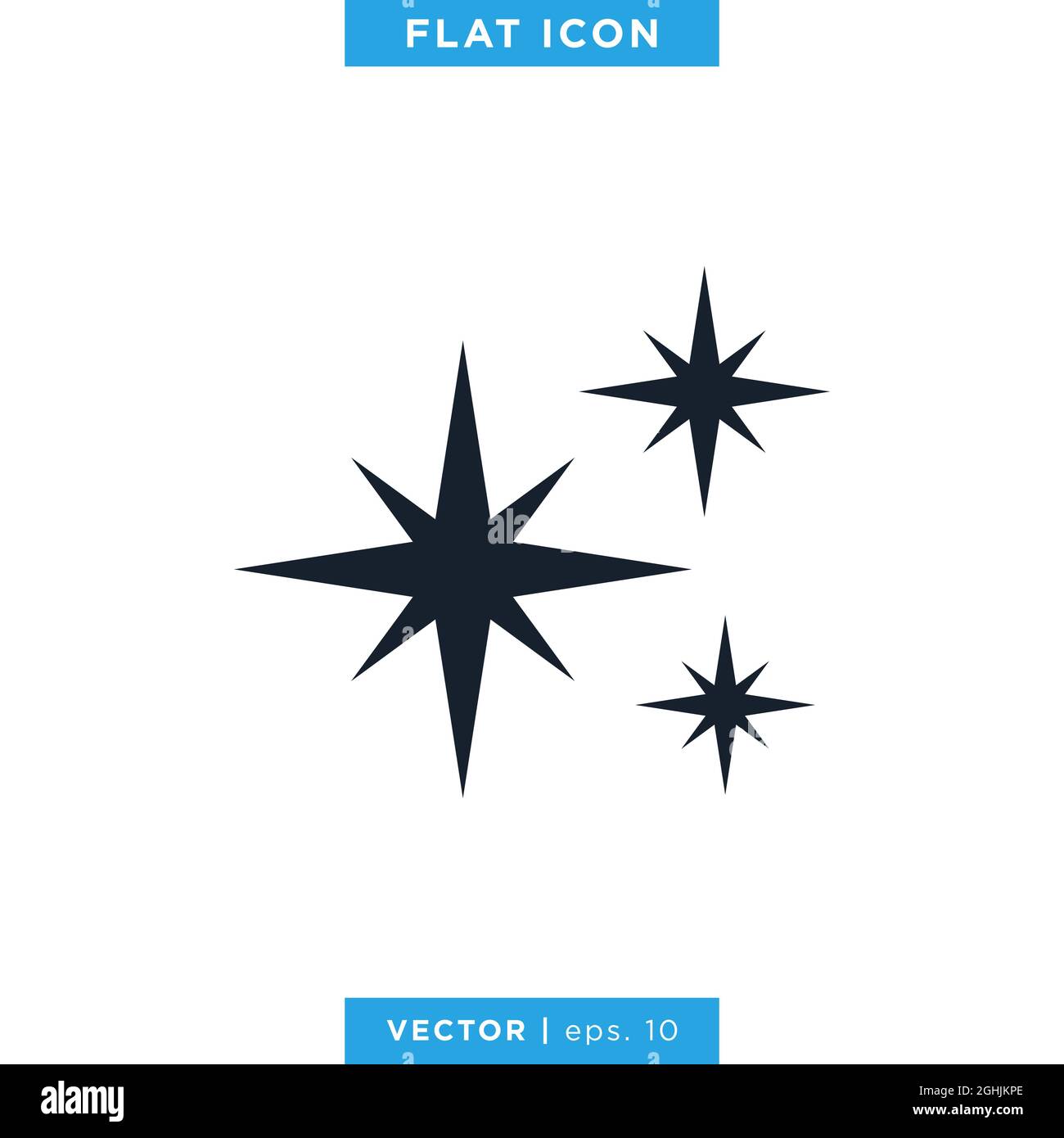 Sparkle Icon Vector Stock Illustration Design Template. Vector eps 10 ...