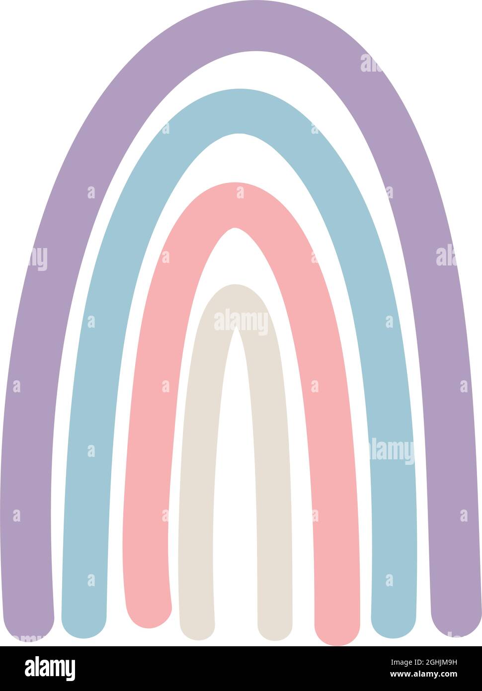 rainbow flat icon Stock Vector Image & Art - Alamy