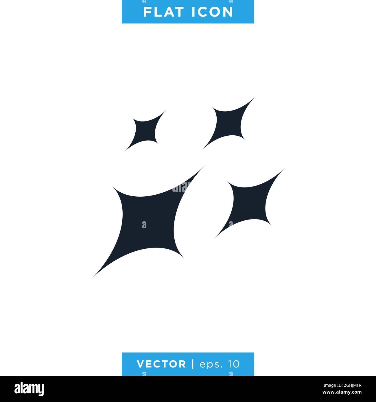 Sparkle Icon Vector Stock Illustration Design Template. Vector eps 10 ...