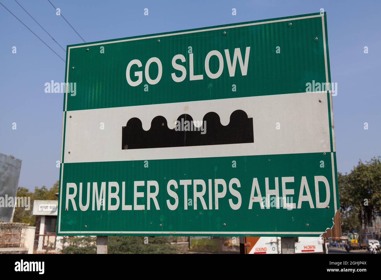 Traffic calming measures in hi-res stock photography and images - Alamy