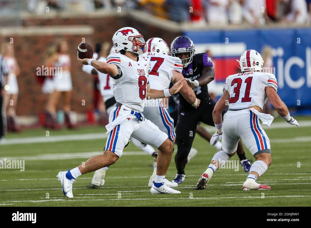 Dallas, Texas, USA. 4th Sep, 2021. Southern Methodist Mustangs ...