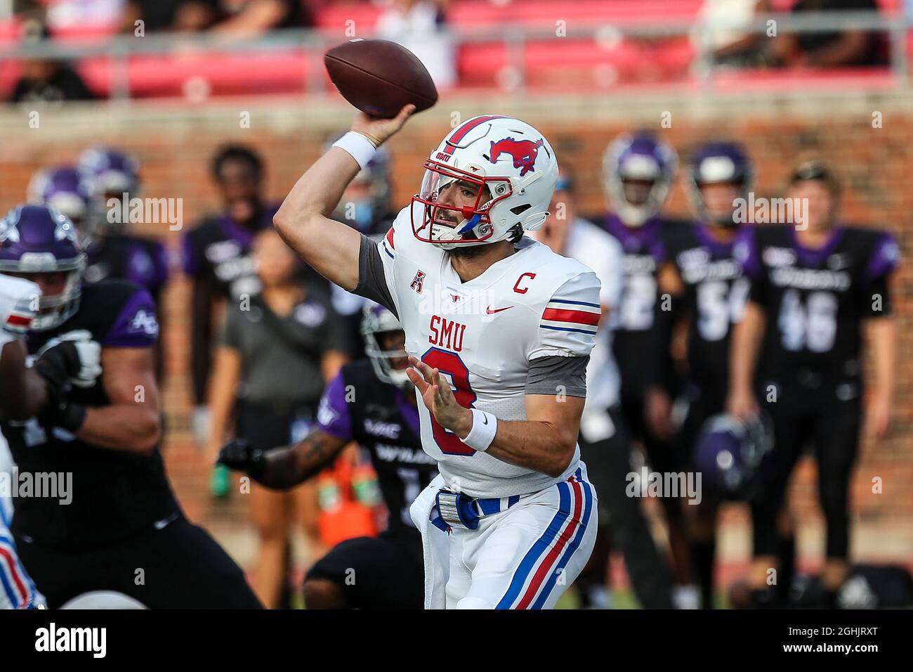 Dallas, Texas, USA. 4th Sep, 2021. Southern Methodist Mustangs ...