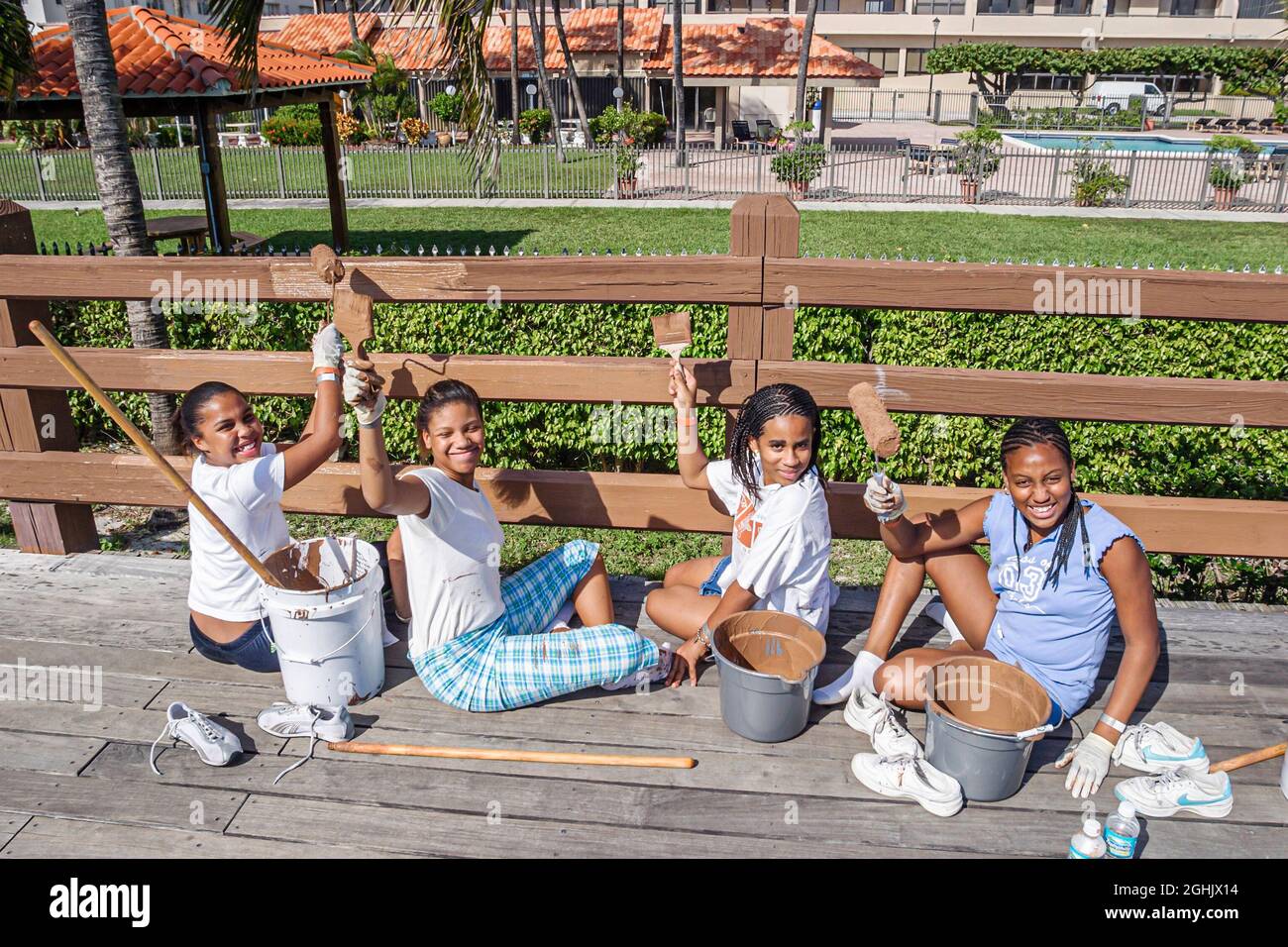 Miami Beach Florida,Hands On HandsOn Miami Day,volunteer volunteers ...