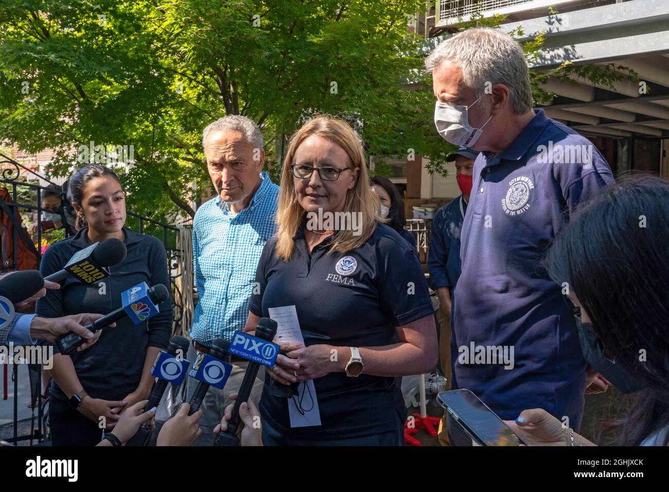 New York, United States. 06th Sep, 2021. FEMA Administrator Deanne ...