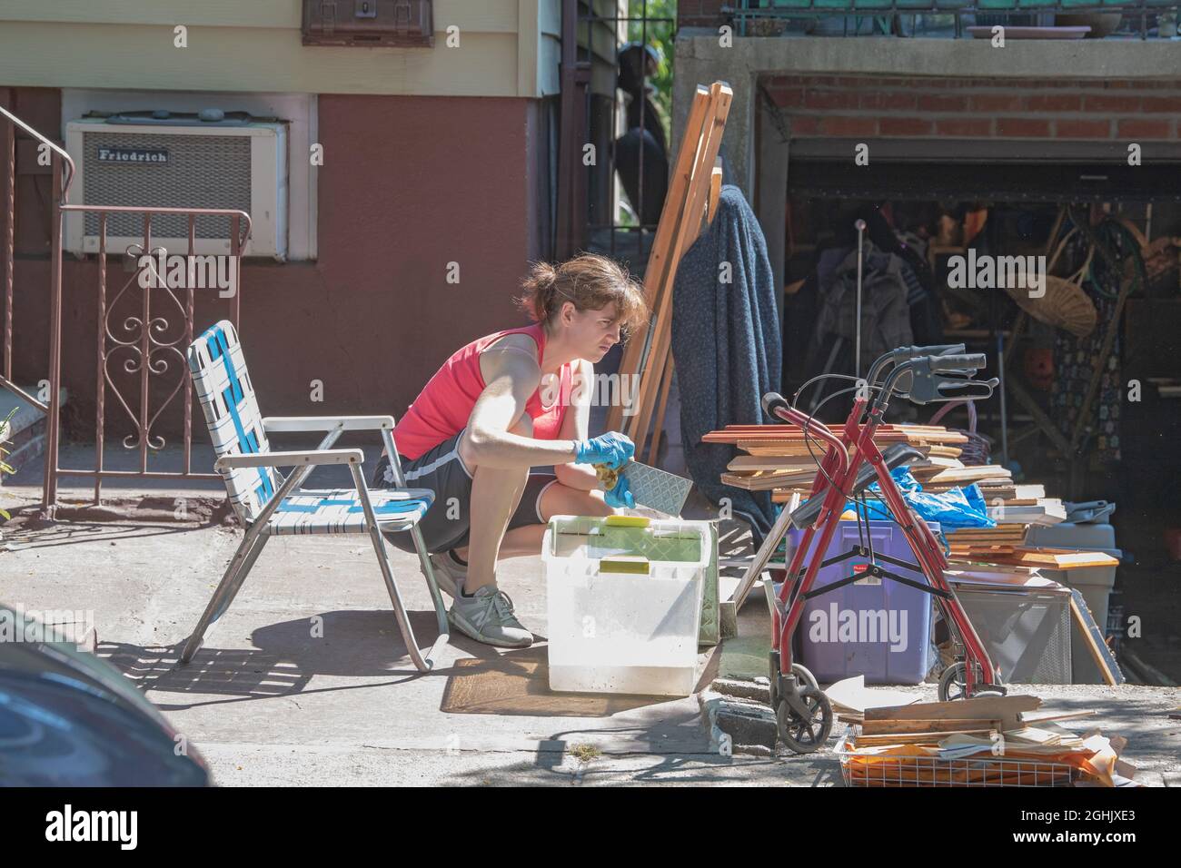 New york flooding 2021 hi-res stock photography and images - Alamy