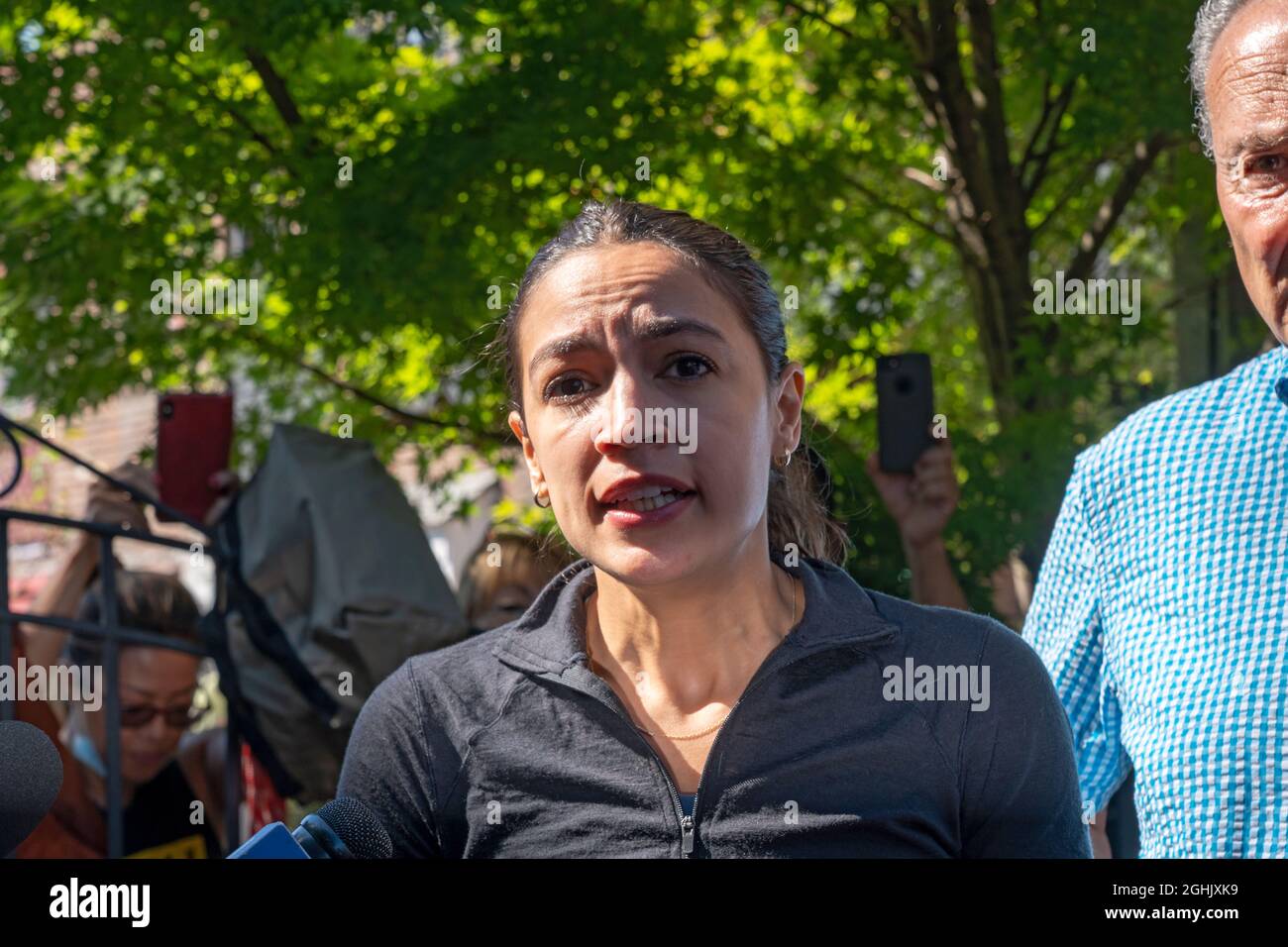 New York, United States. 06th Sep, 2021. U.S. Representative Alexandria ...